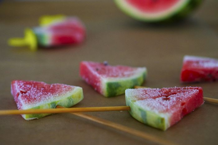 Vattenmelon glass - recept på isglass av vattenmelon