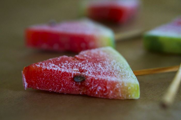 Vattenmelon glass - recept på isglass av vattenmelon