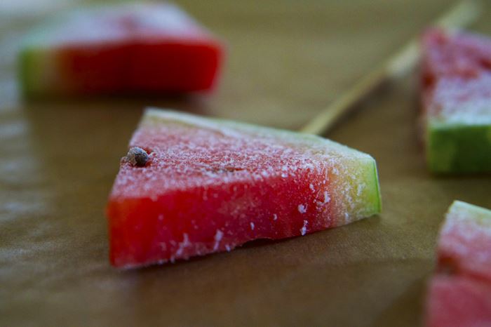 Vattenmelon glass - recept på isglass av vattenmelon