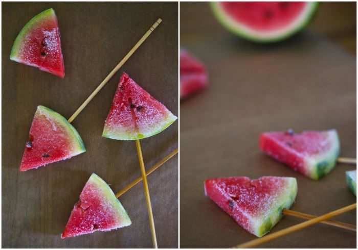 Vattenmelon glass - recept på isglass av vattenmelon